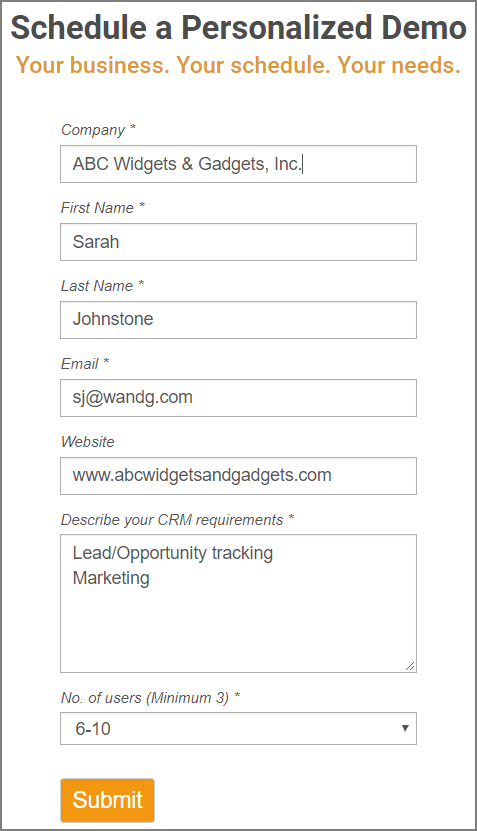 Lead Capture Forms – Introduction – Mothernode Support