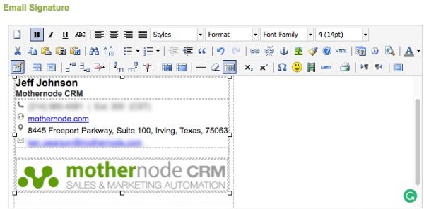 How do I set my Mothernode Email signature? – Mothernode Support