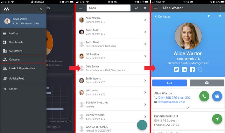 Mobile CRM Overview – Mothernode Support