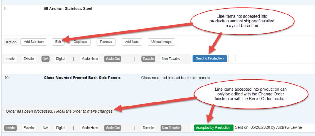 Editing Options for Processed Orders – Mothernode Support