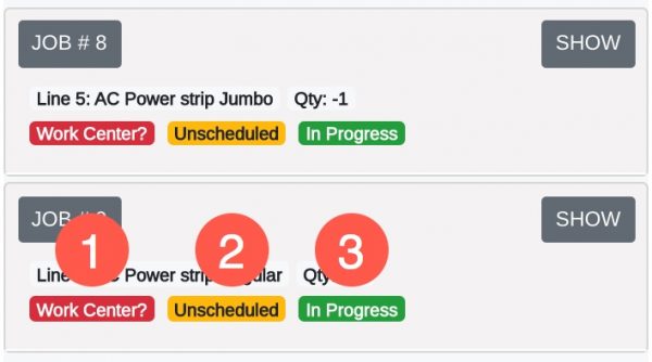 Reviewing Jobs in the Job Panel – Mothernode Support