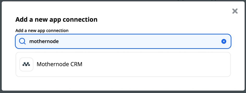 Connecting with Zapier – Mothernode Support