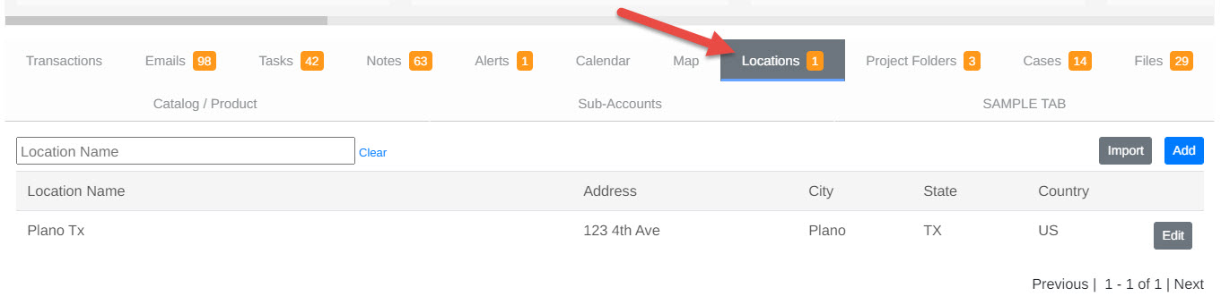 Updating the Location Label – Mothernode Support
