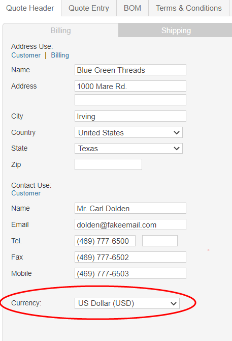 Currency Settings – Mothernode Support