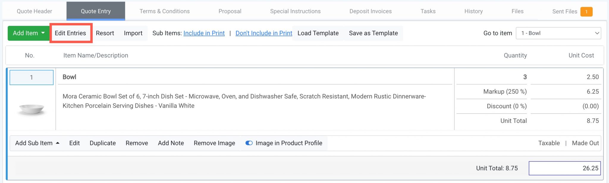 Edit Entries – Mothernode Support