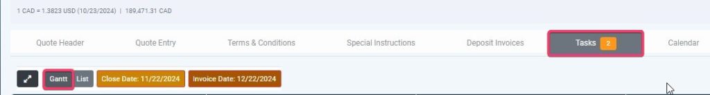 Using the Gantt Chart in Mothernode – Mothernode Support